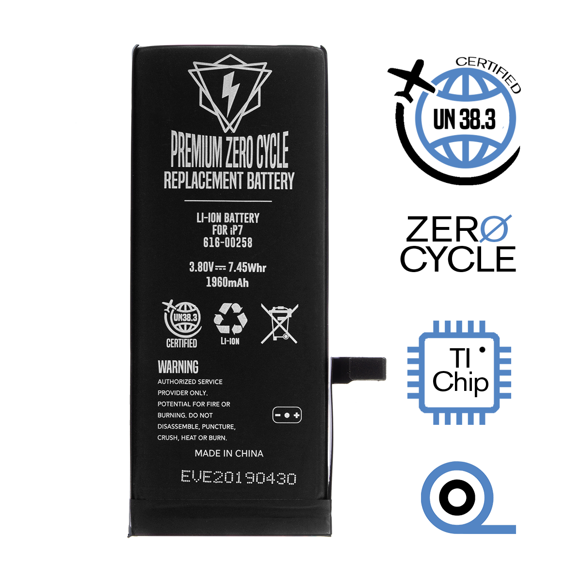 iPhone 7 Battery Replacement + Complete Repair Kit + Easy Video Guide ...